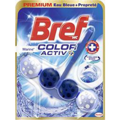 Bref WC Color Activ+ Marine bloc 50g - CONNECT.MEGASTOREXPRESS.COM